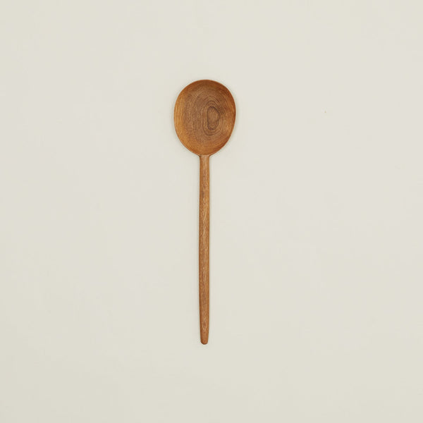 Hand Carved Walnut Large Spoon - Caffe Luxxe